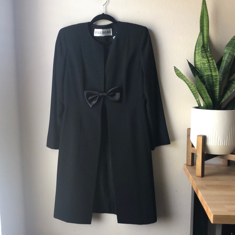 Lulu Bravo Vintage Bow Coat - Gem
